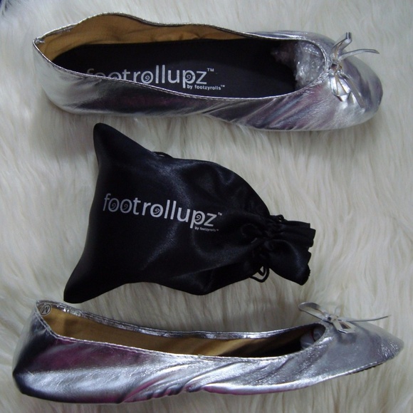 Shoes | Nwot Footrollupz Foldable Flats Lightweight | Poshmark
